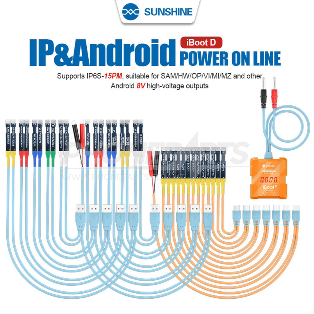 SUNSHINE IBOOT D IPHONE & ANDROID POWER ON LINE - Phoneparts