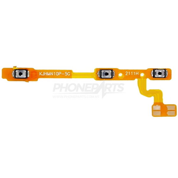 Power & volume flex cable Xiaomi Poco X3 GT - Phoneparts