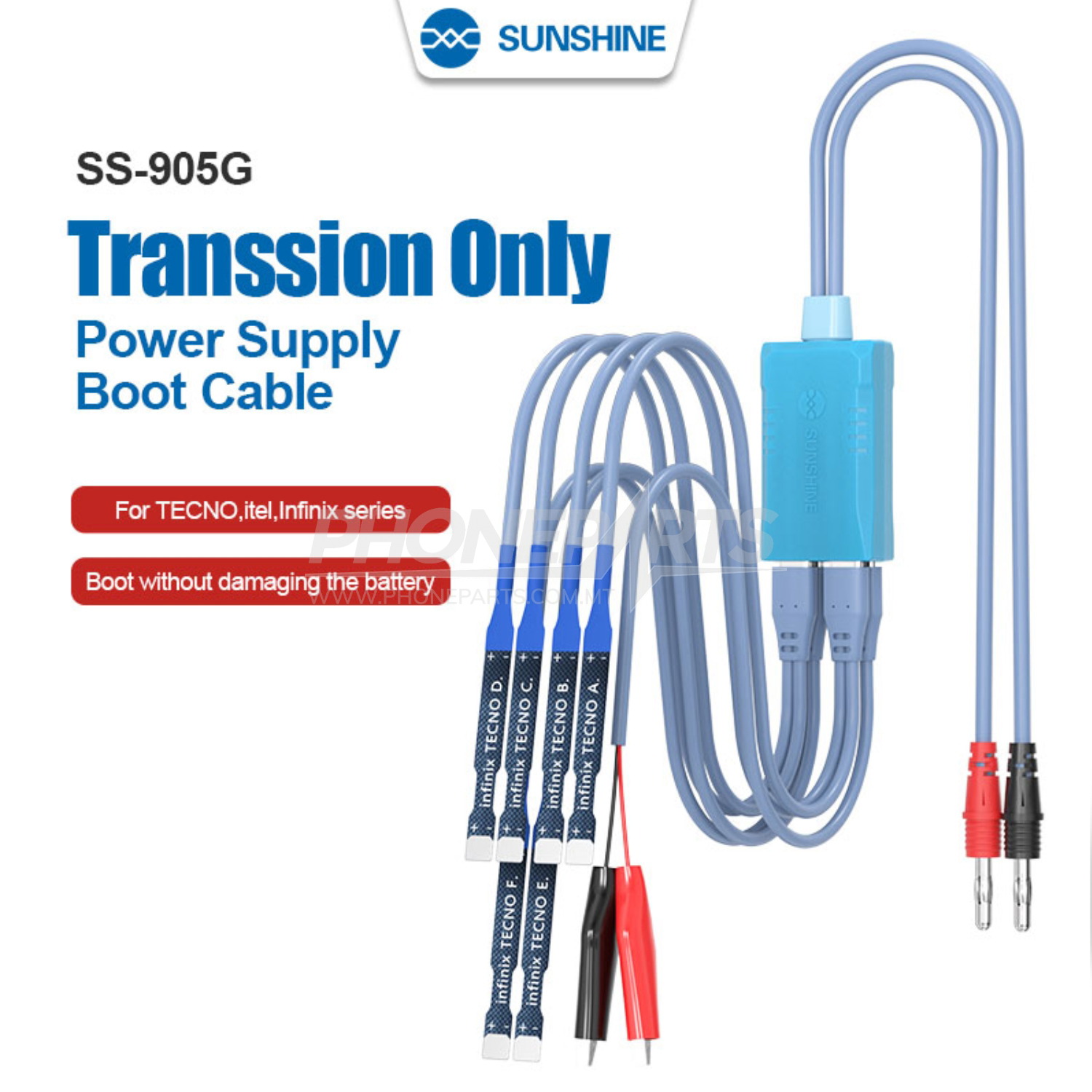 SUNSHINE SS-905G POWER SUPPLY TRANSSION SERIES DEDICATEBOOT CABLE ...