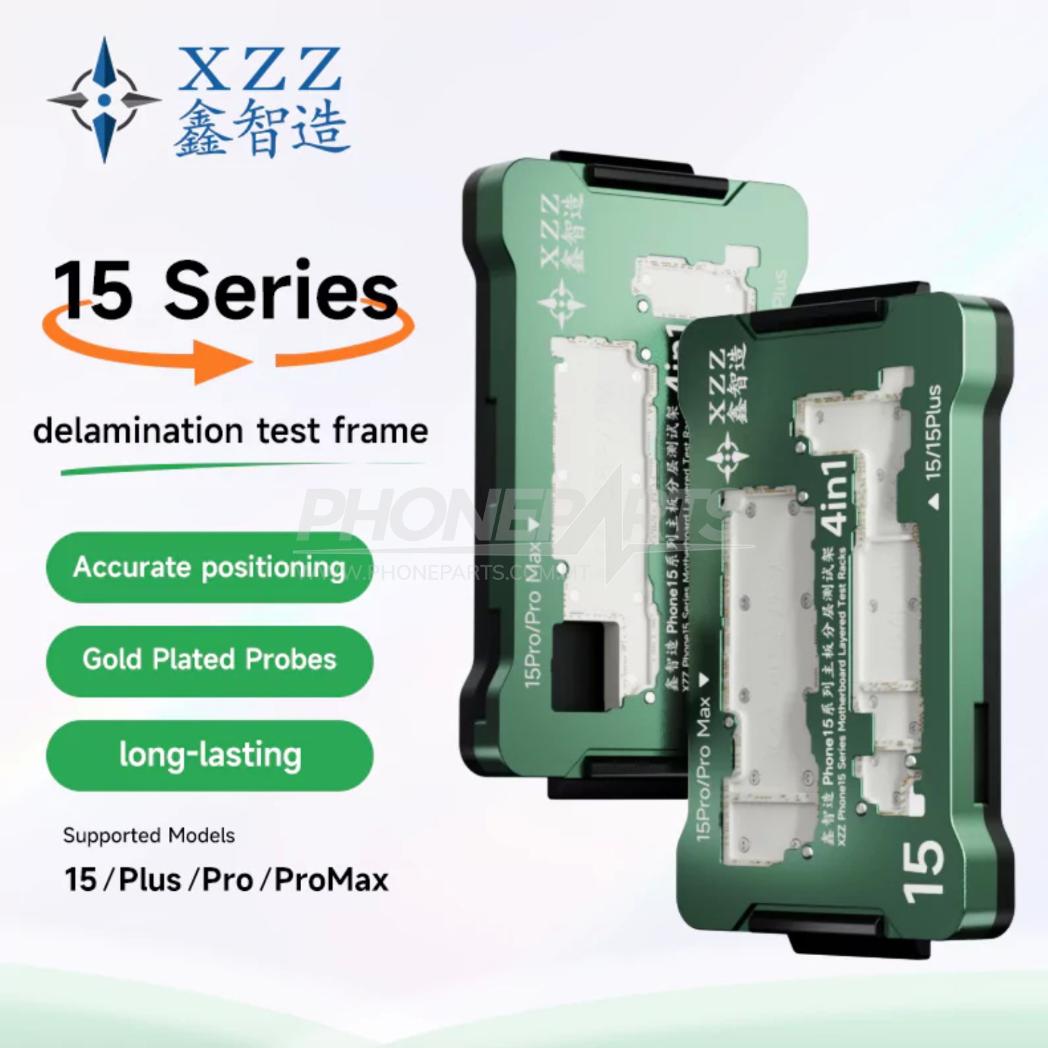 XXZ 4 In 1 Motherboard Layered Test for iPhone 15 SERIES (SIM Card ...