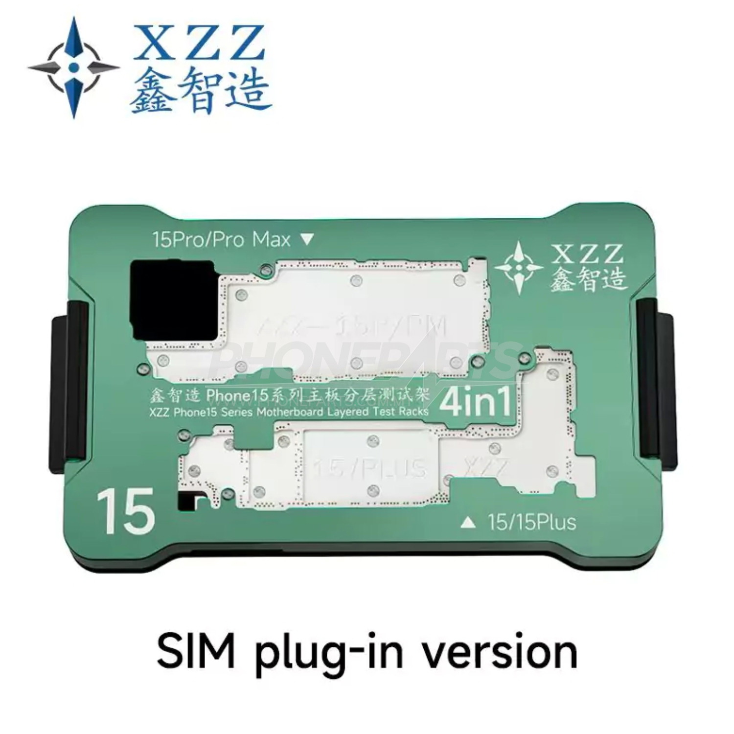 XXZ 4 In 1 Motherboard Layered Test for iPhone 15 SERIES (SIM Card ...