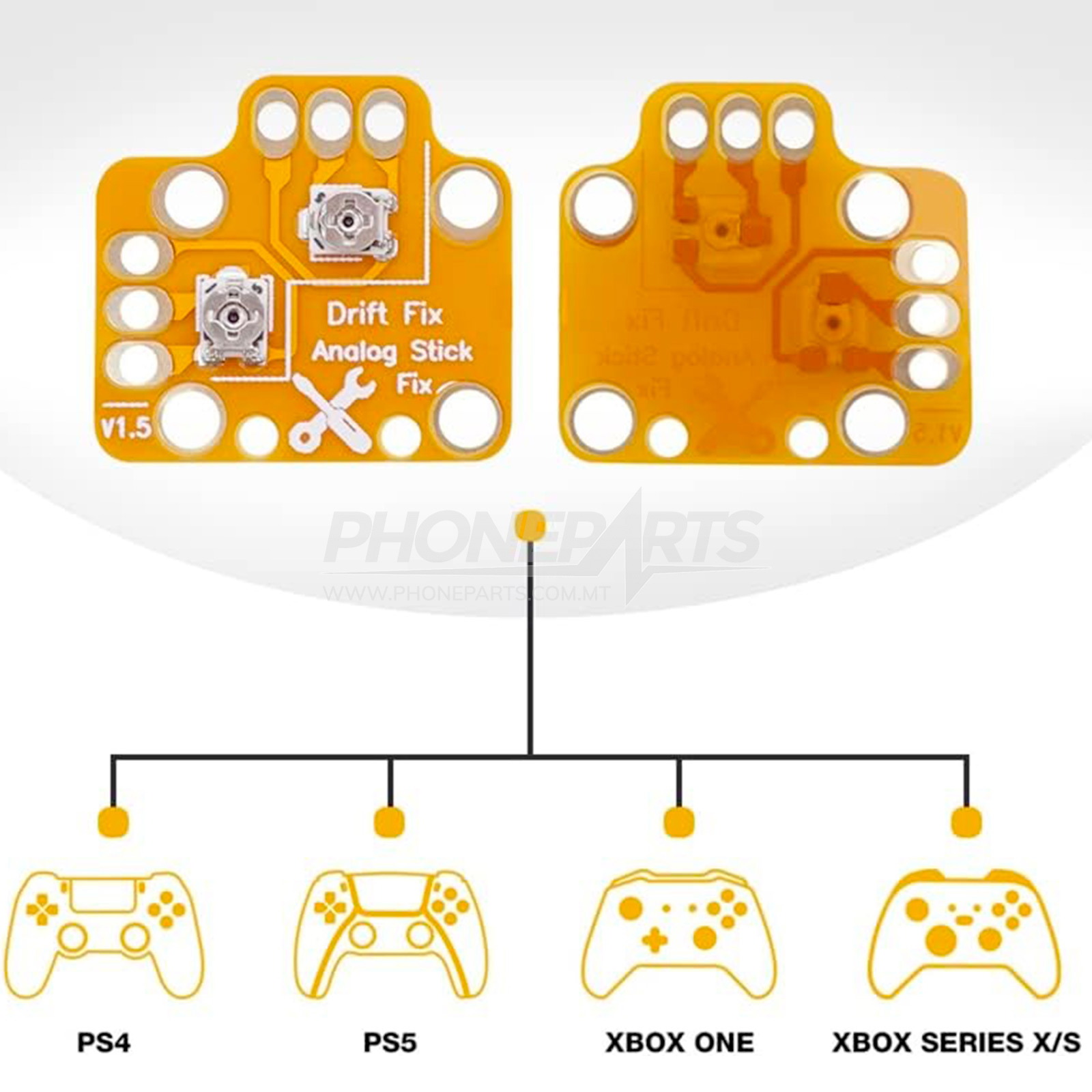 Drift fix controller analog stick fix mod for PS4, PS5 and Xbox One ...