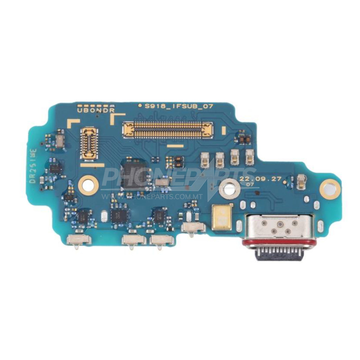 CHARGING PORT BOARD FOR SAMSUNG GALAXY S23 ULTRA 5G (SM-S918E) OEM ...