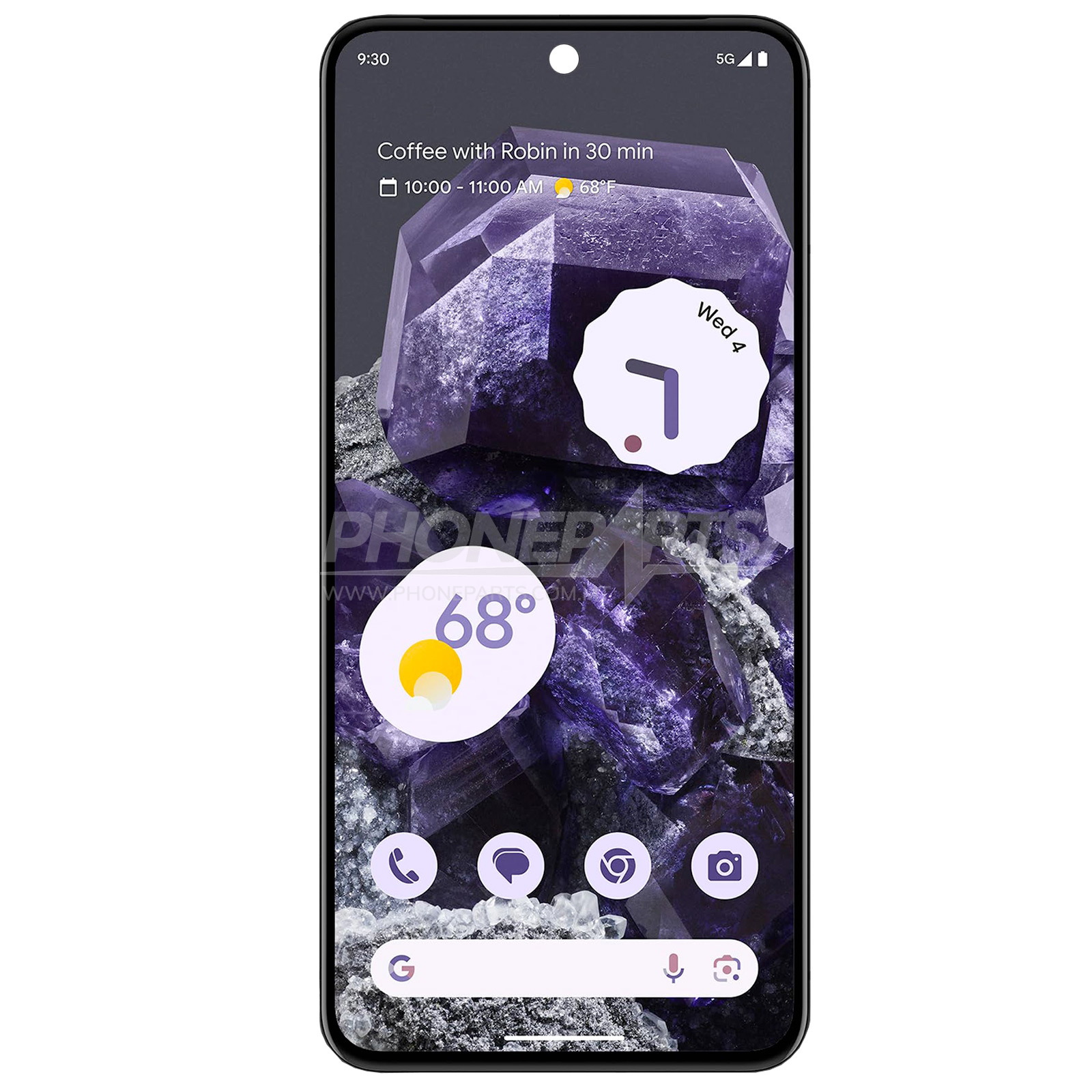 Display touch & frame Google Pixel 8 (genuine) - Phoneparts