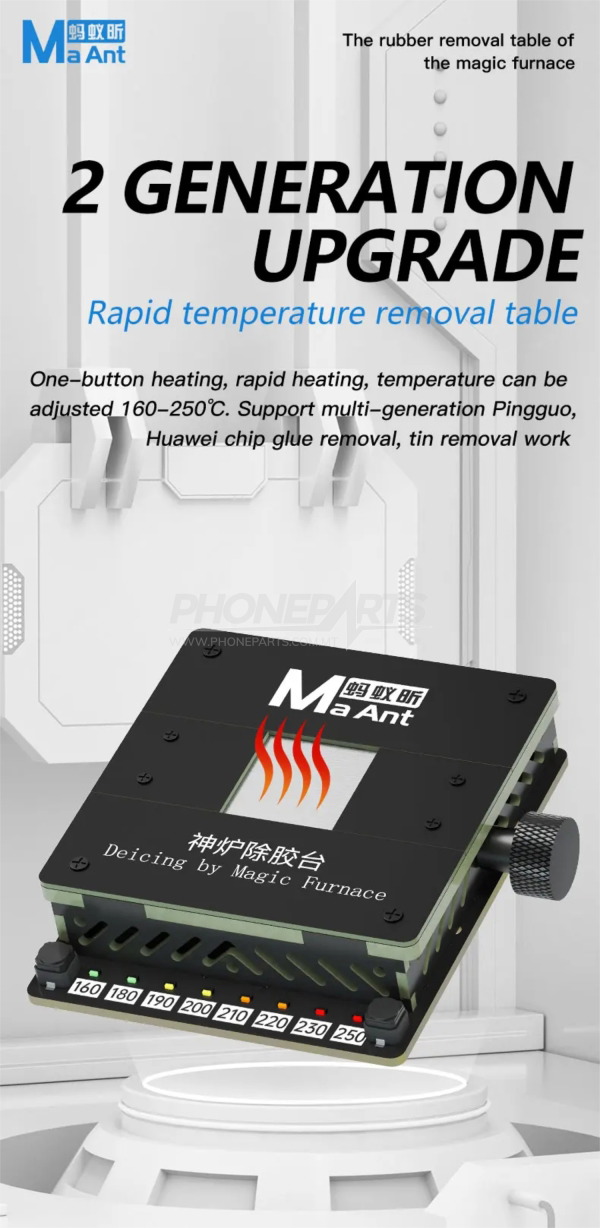 MAANT SL-2 (Upgrade) MAGICAL DEGUMMING STATION FOR IC CPU HEATING - Phoneparts