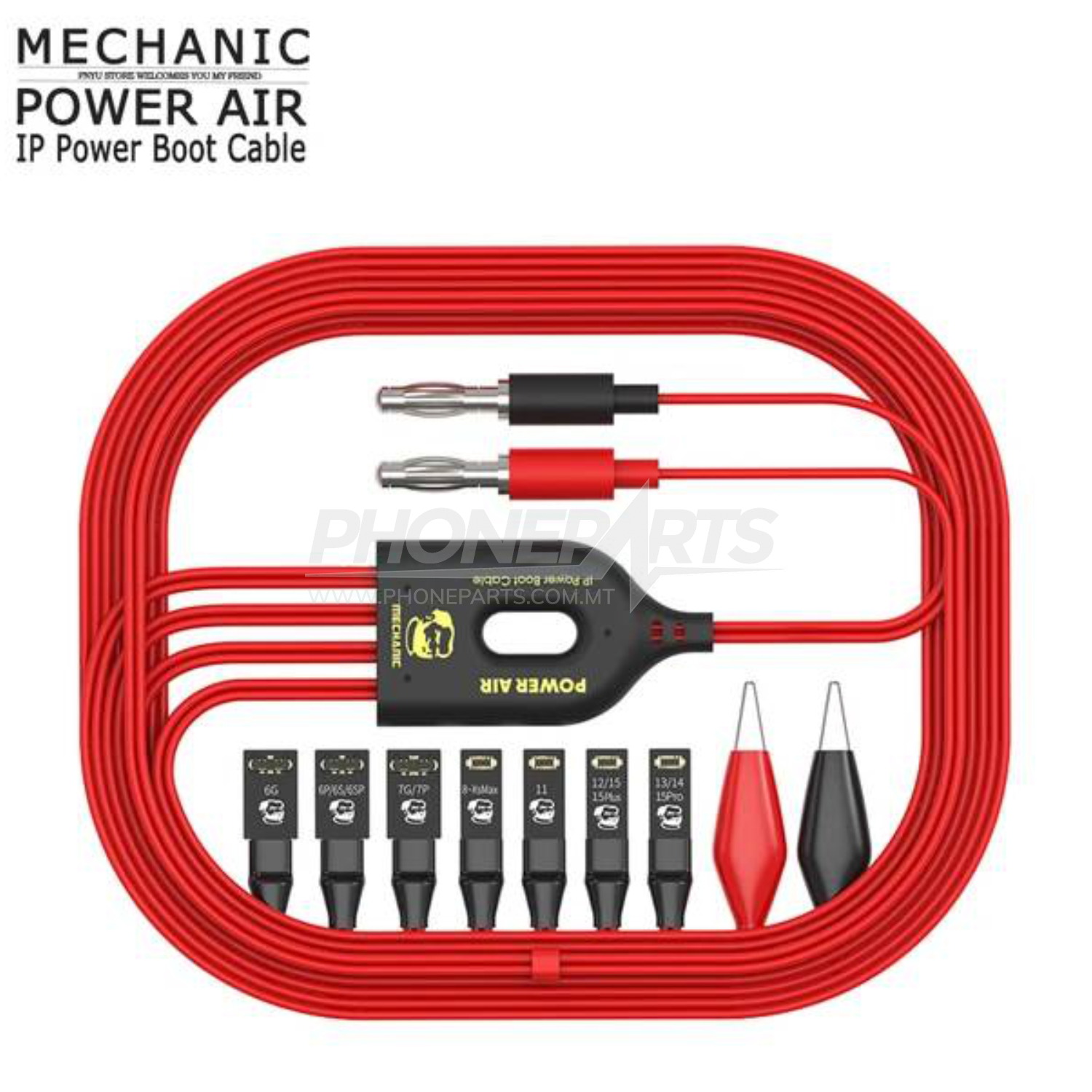 MECHANIC POWER AIR BOOT LINE DC POWER SUPPLY TEST CABLE FOR IPHONE 6-15 ...