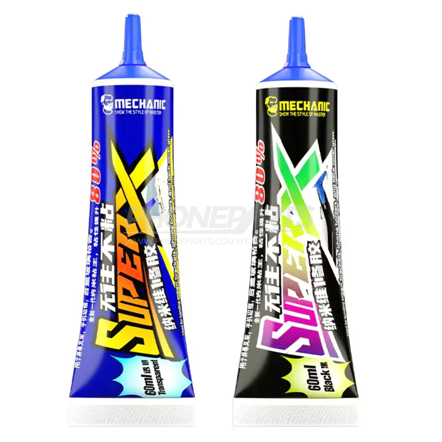 MECHANIC SUPER X SERIES PP STRUCTURAL ADHESIVE (60ML) - Phoneparts