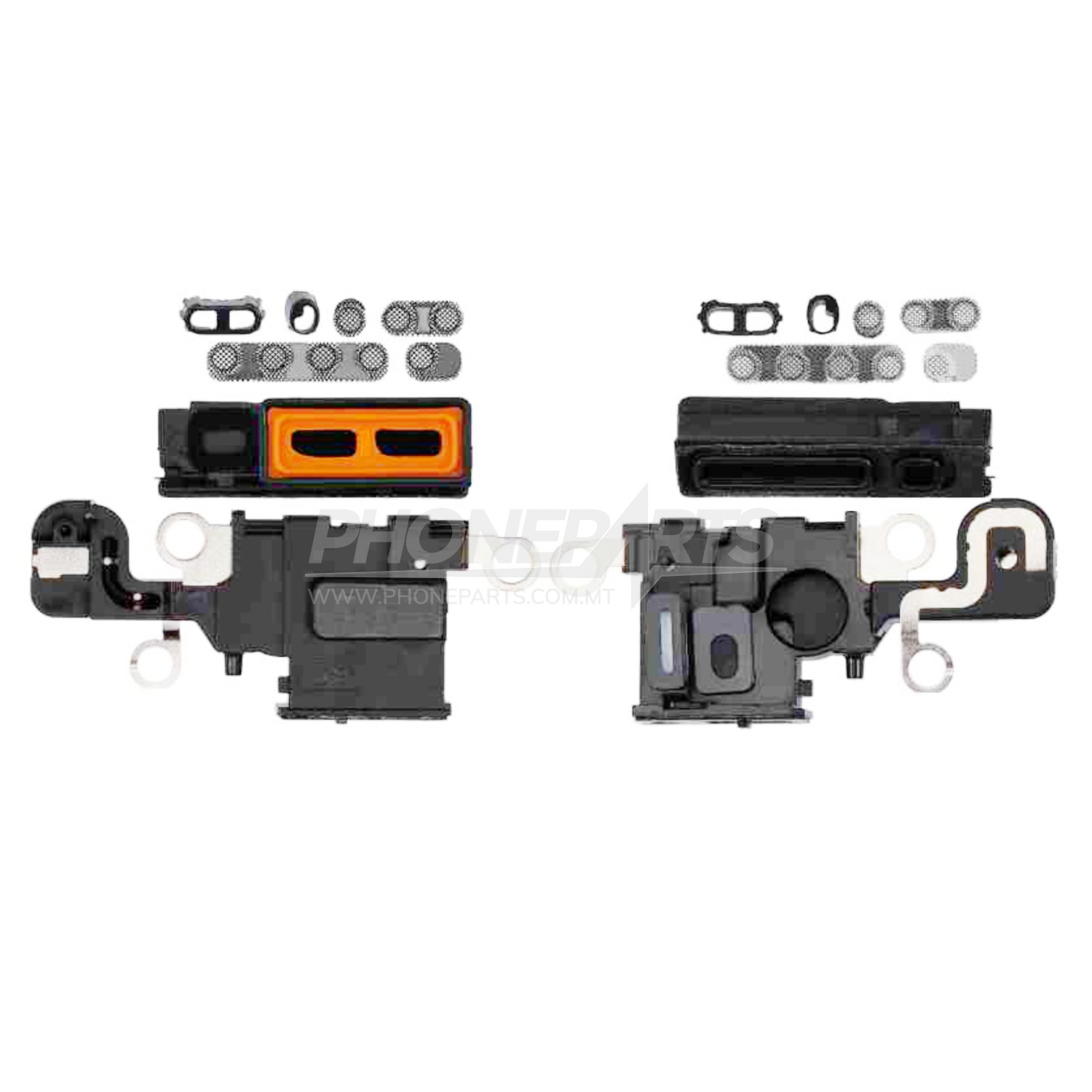 Loudspeaker / Mic Mesh Set For iPhone 15 - Phoneparts