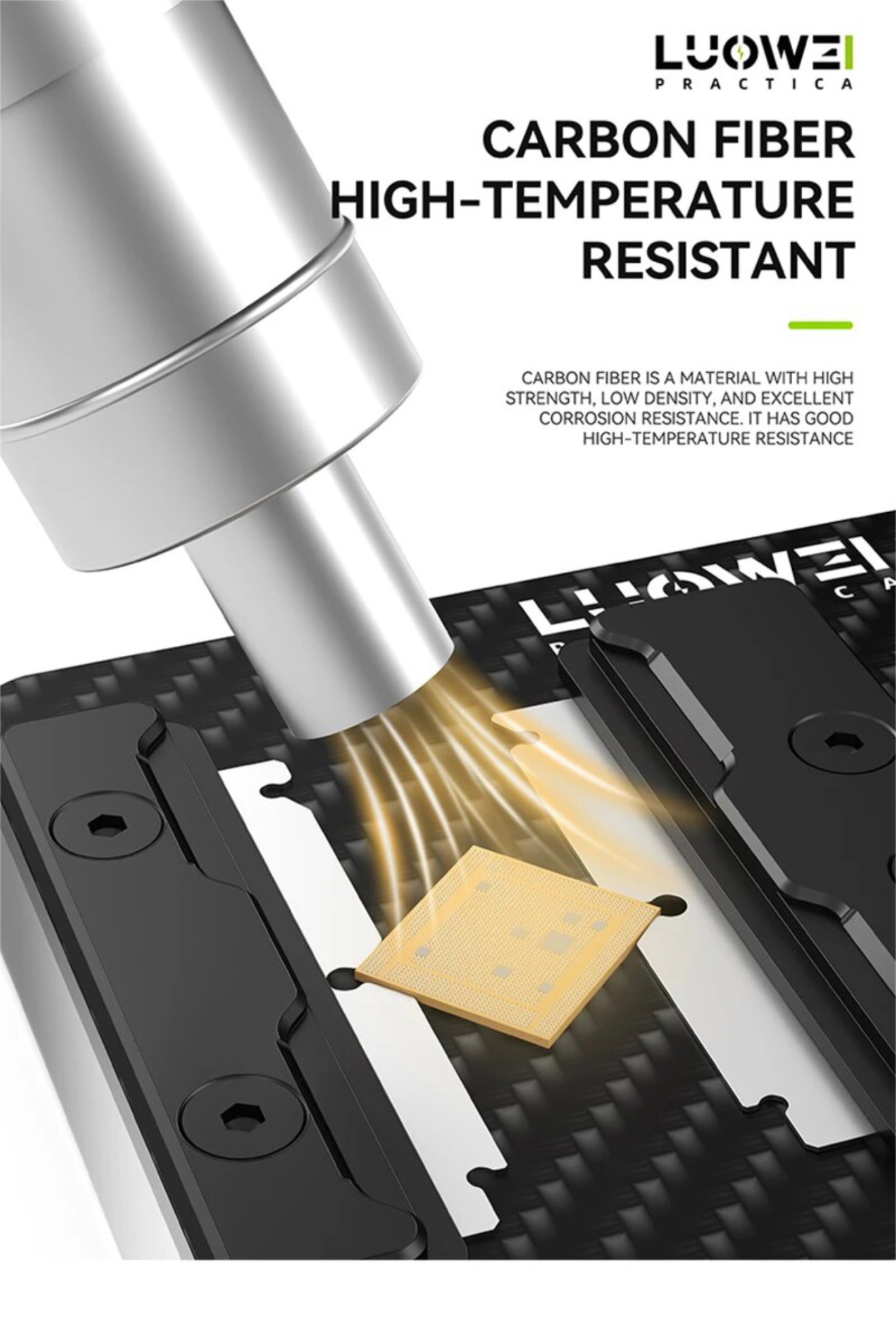 LUOWEI LW-AP01 CARBON FIBER MOTHERBOARD FIXTURE - Phoneparts