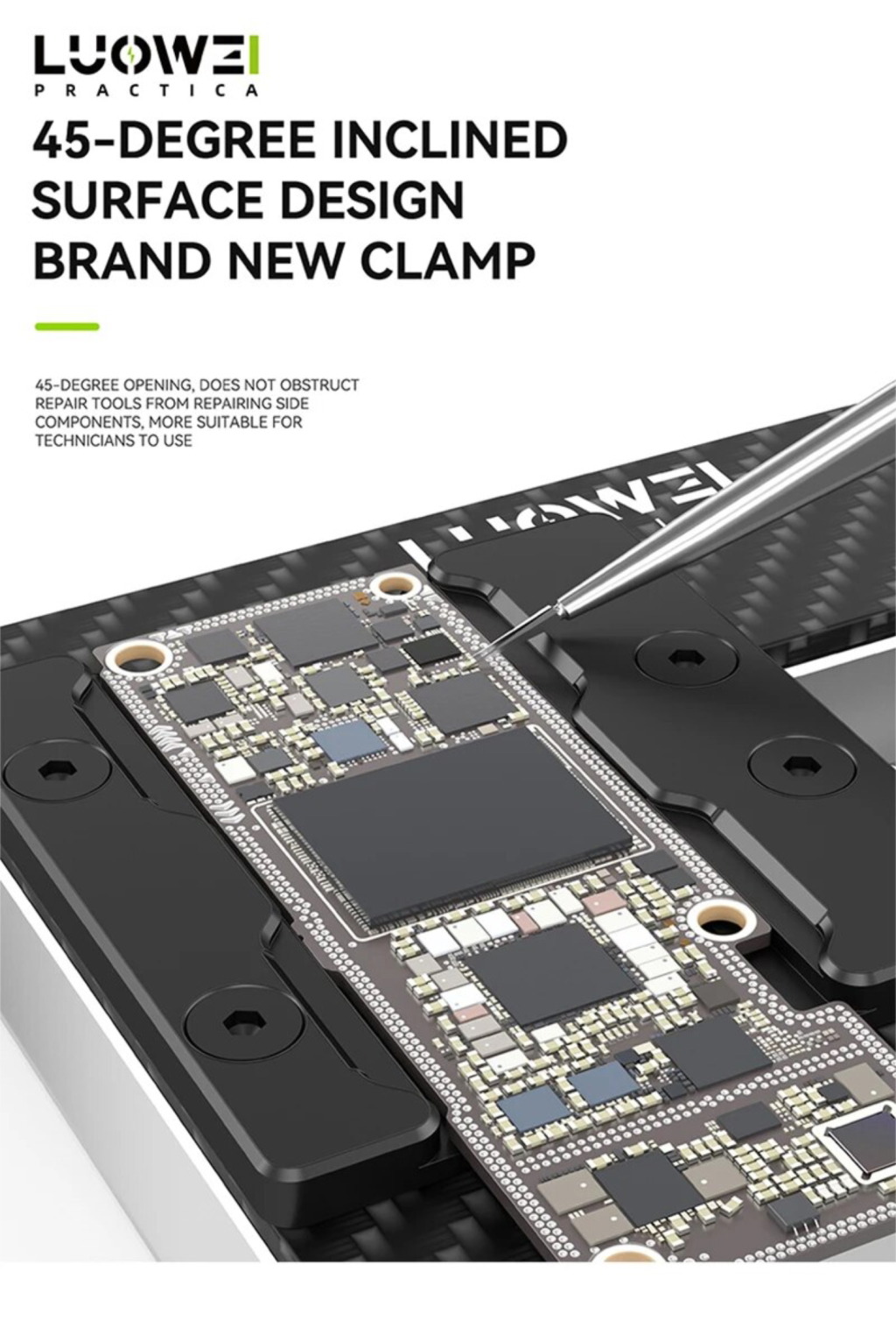 LUOWEI LW-AP01 CARBON FIBER MOTHERBOARD FIXTURE - Phoneparts