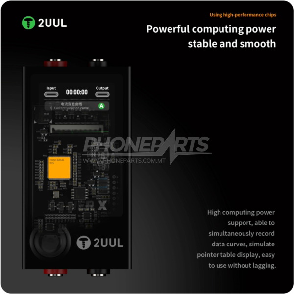 2UUL PW11 Power X High Refresh Screen Ampere-Voltage Meter Digital ...