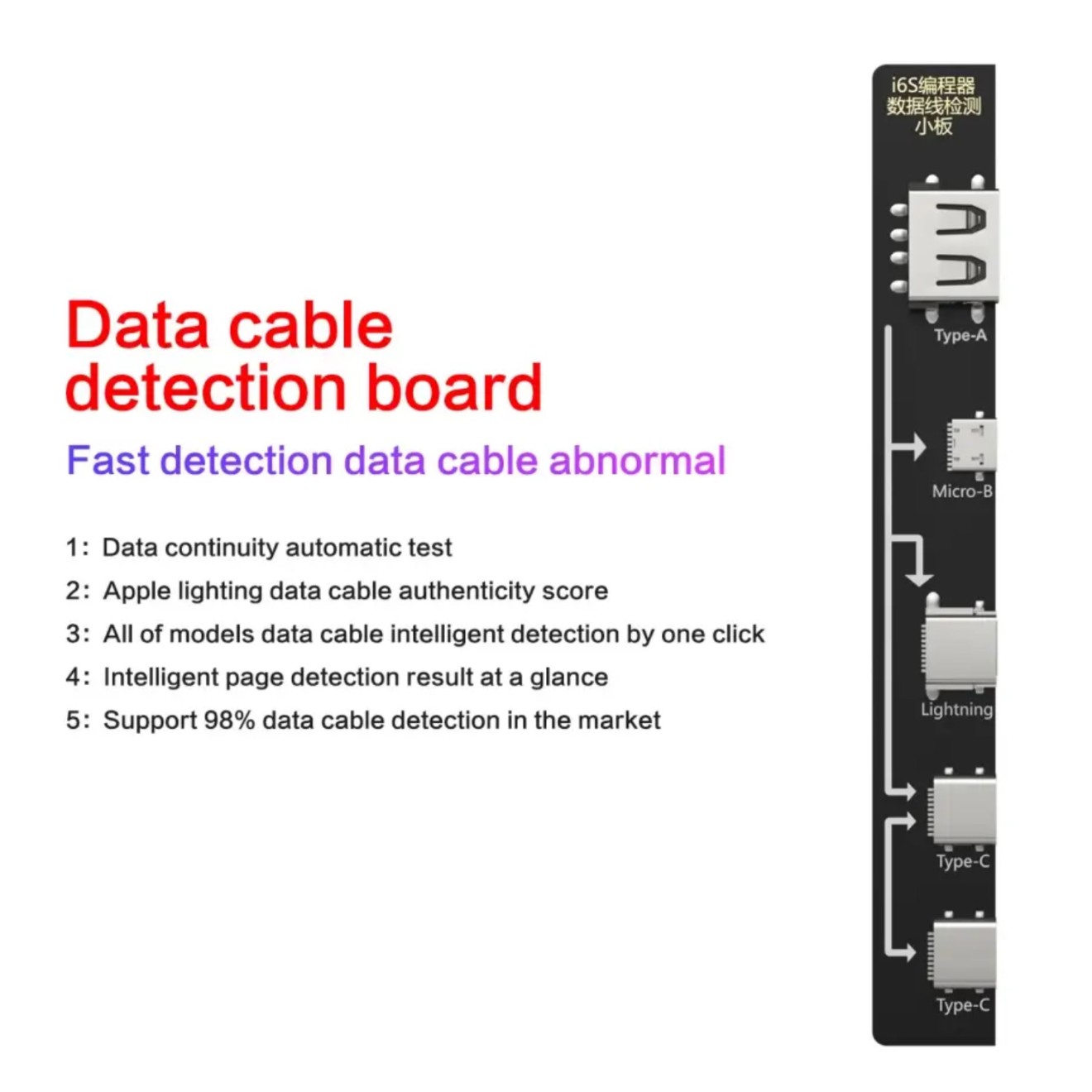 I2C I6S DATA CABLE DETECTION BOARD - Phoneparts