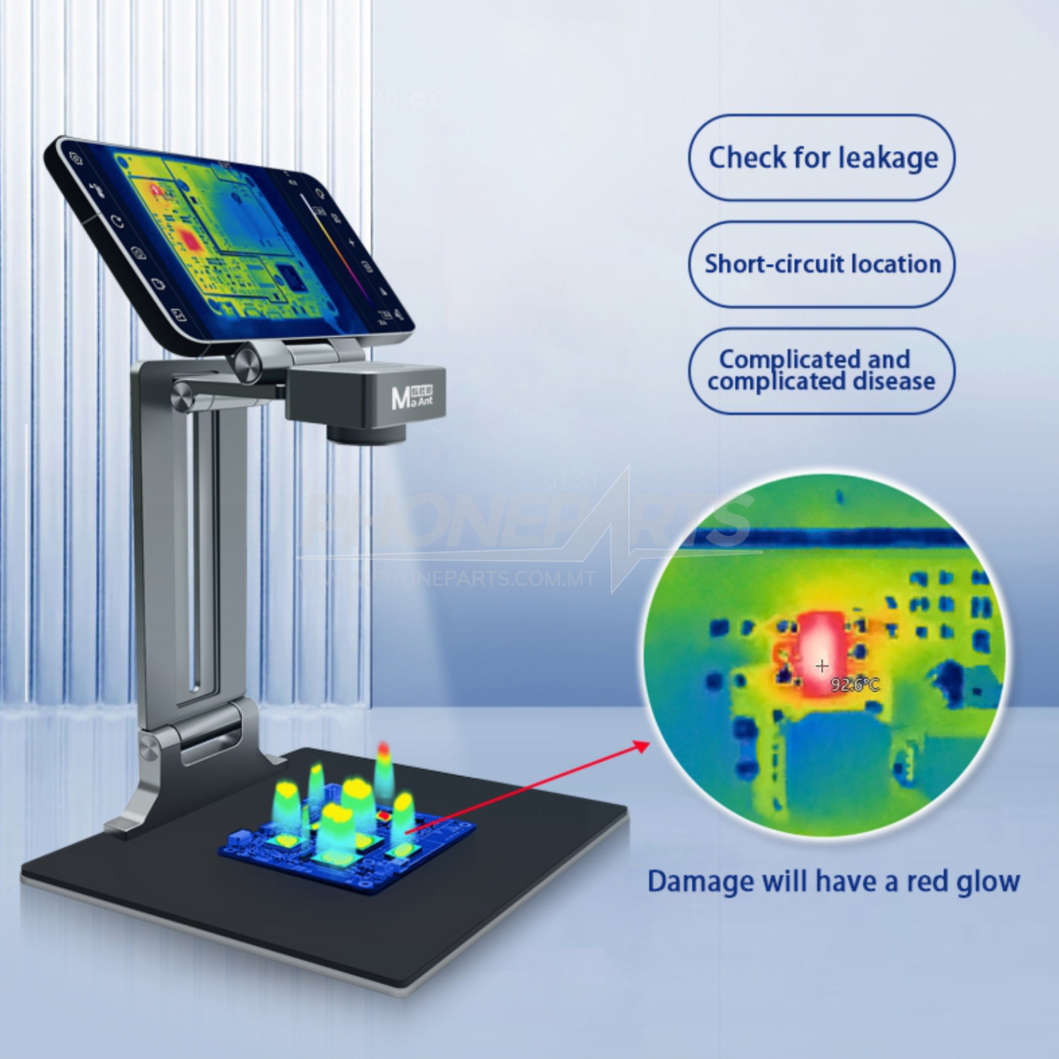 MAANT RC-3 INFRARED THERMAL IMAGING ANALYZER QUICK DIAGNOSTIC DEVICE - Phoneparts