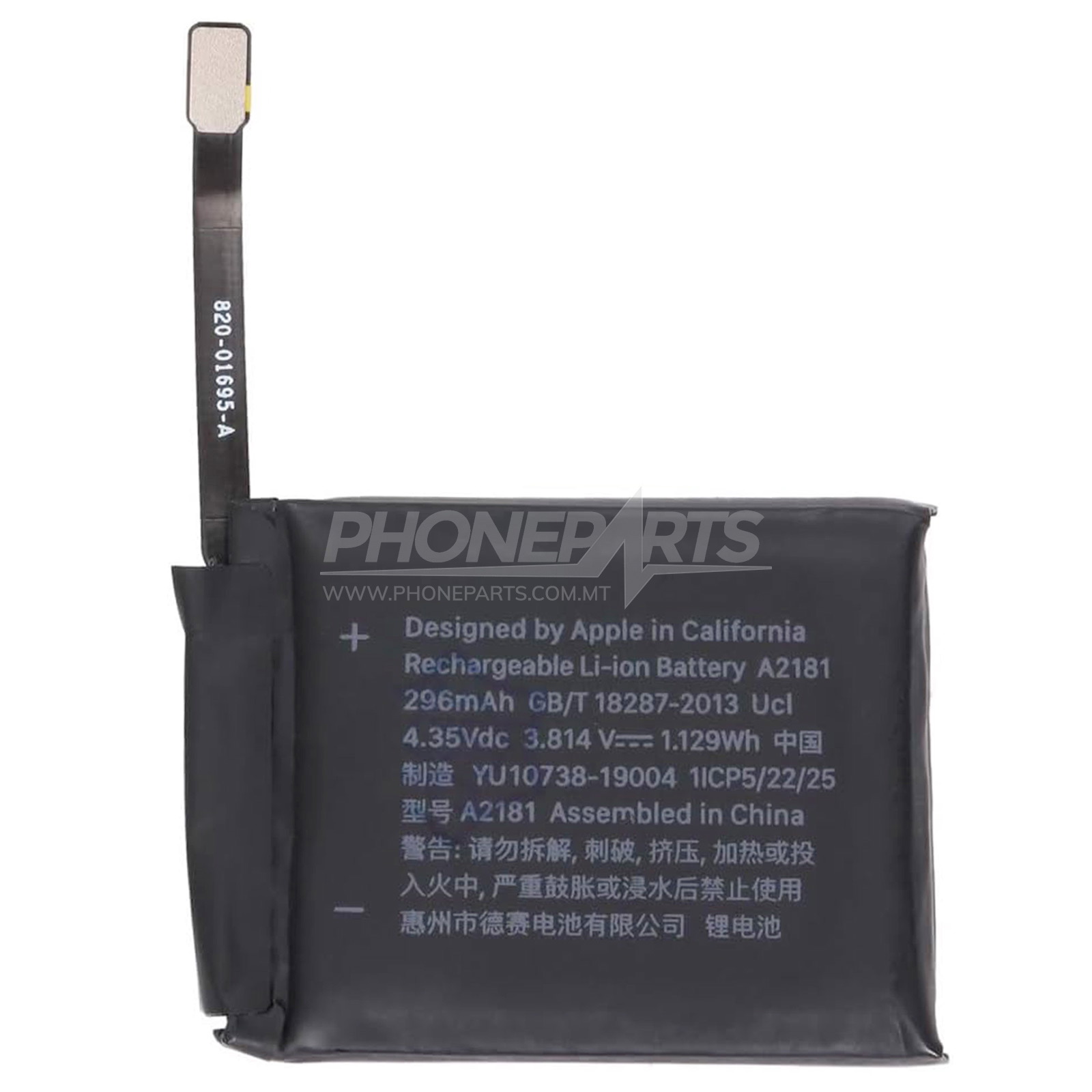 Battery A2181 Apple Watch Series 5 (44mm) - Phoneparts