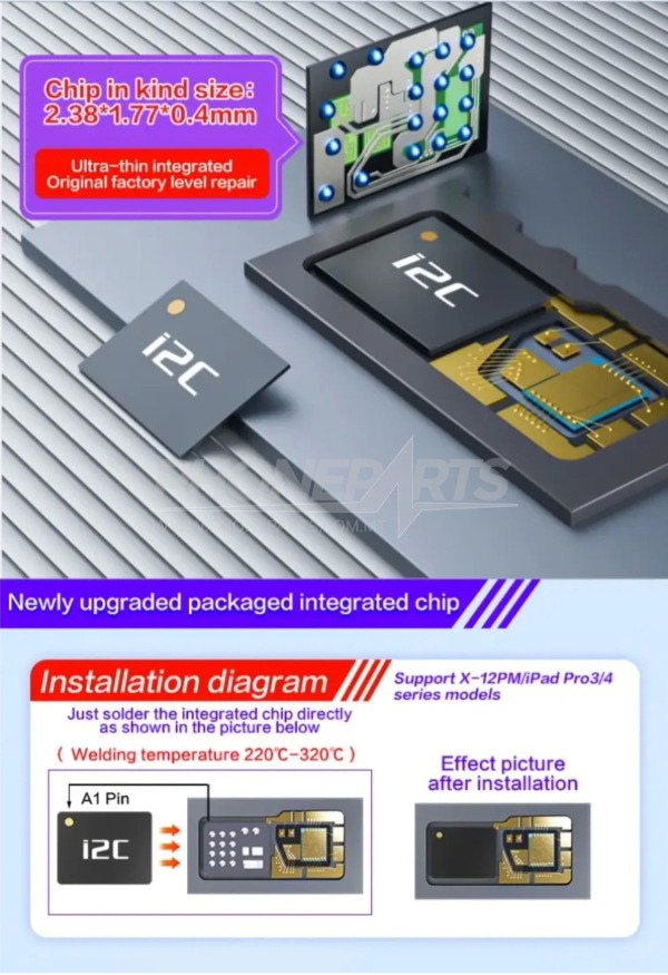 i2C FA02 Packaged integrated Chip - Phoneparts