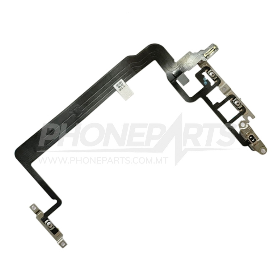 Power Button Flex Cable with Metal Bracket Assembly iPhone 13 Pro Max - Phoneparts