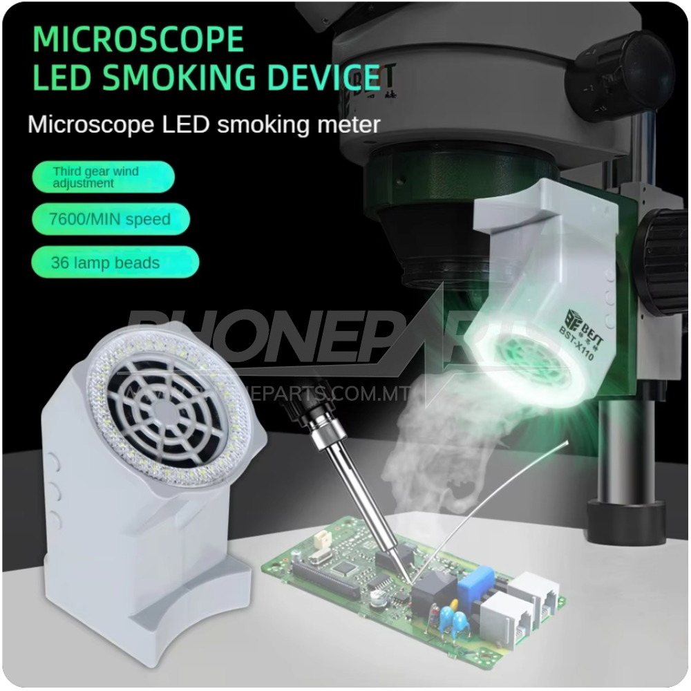 BST-X110 Microscope Adjustable Wind Speed Fume Extractor with LED ...
