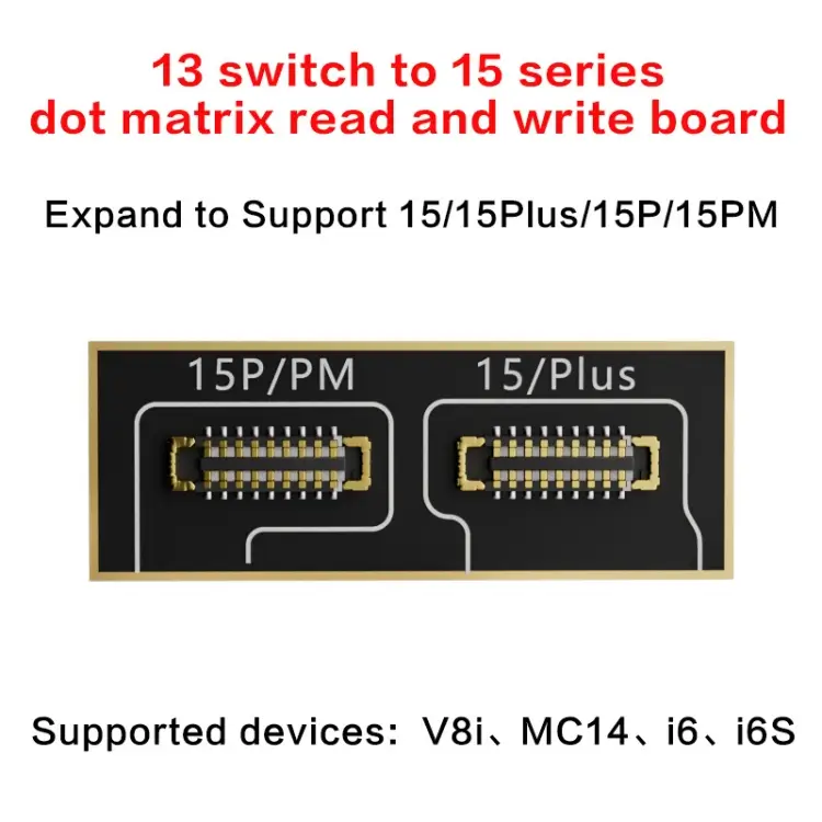 i2C iPhone 13 Switch to 15 Series Dot Matrix Read & Write Board ...