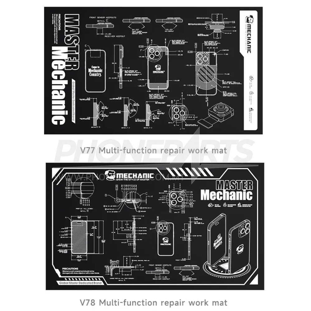 Mechanic V77 / V78 Multi-functional Repair Work Insulation Mat - Phoneparts
