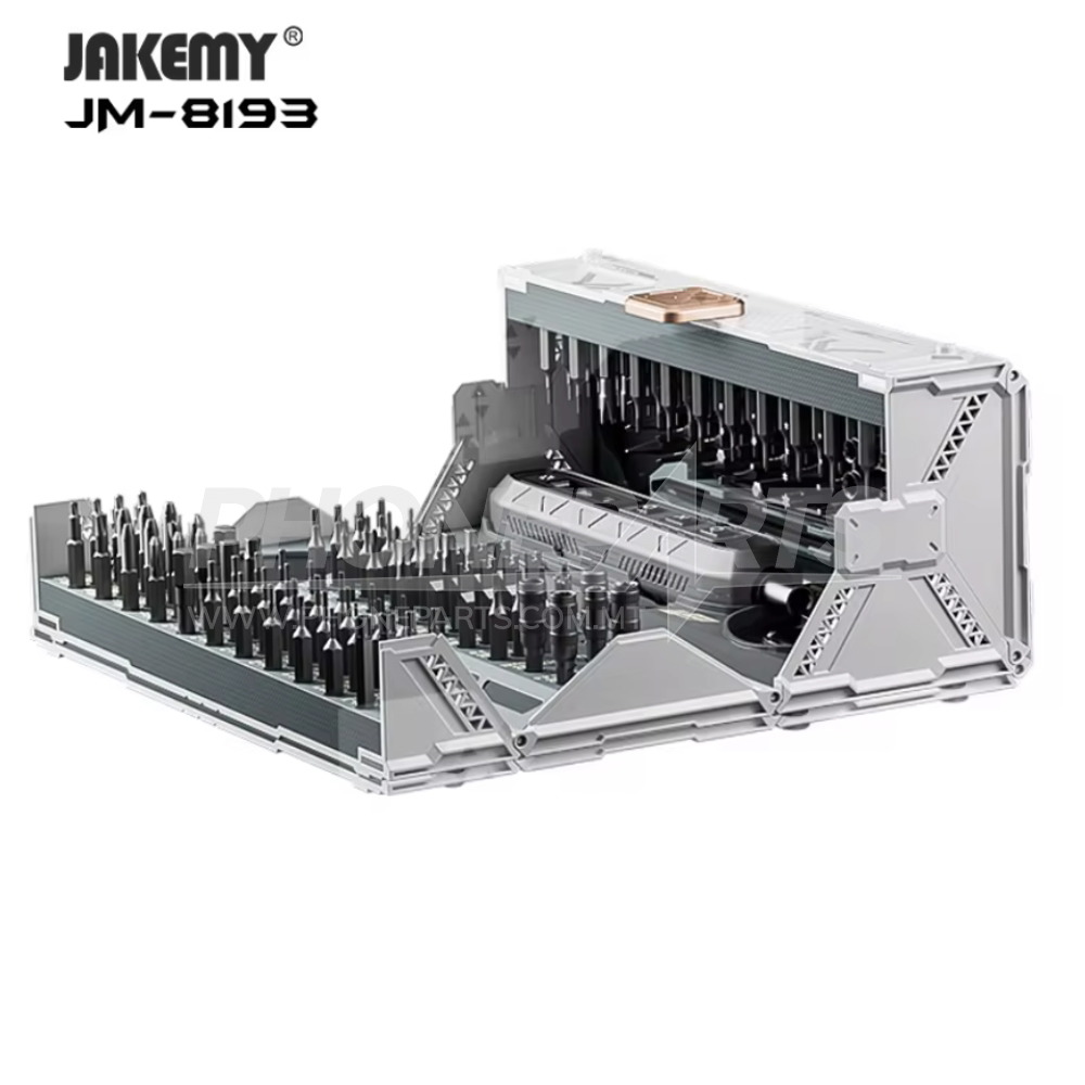 Jakemy JM-8193 180-IN-1 Precision Electric Screwdriver Set - Phoneparts