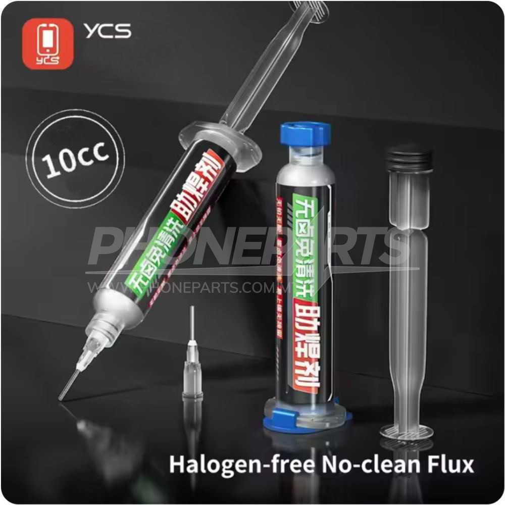 YCS HALOGEN-FREE NO-CLEAN FLUX FOR MOBILE MOTHERBOARD REPAIR (PCB BGA IC) - Phoneparts