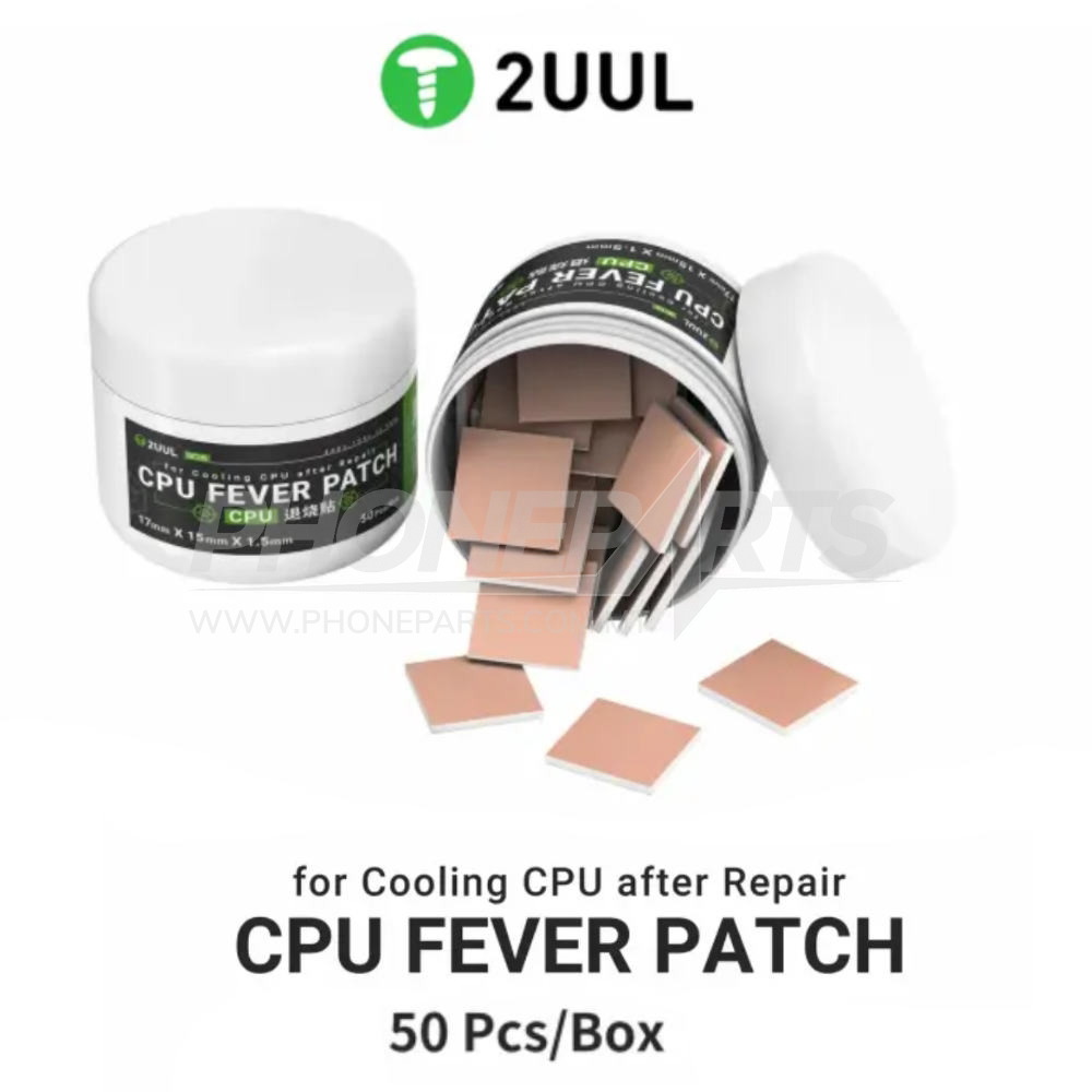 2UUL SC09 CPU Fever Patch for Cooling CPU After Repair (50pcs/box ...