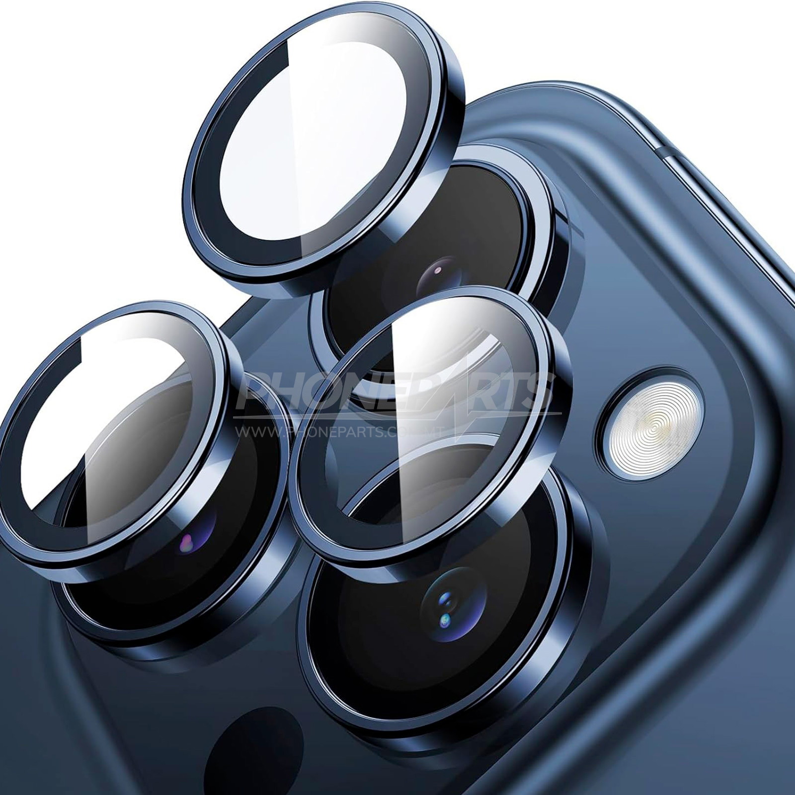 Tempered glass camera protector iPhone 15 Pro-15 Pro Max - Phoneparts