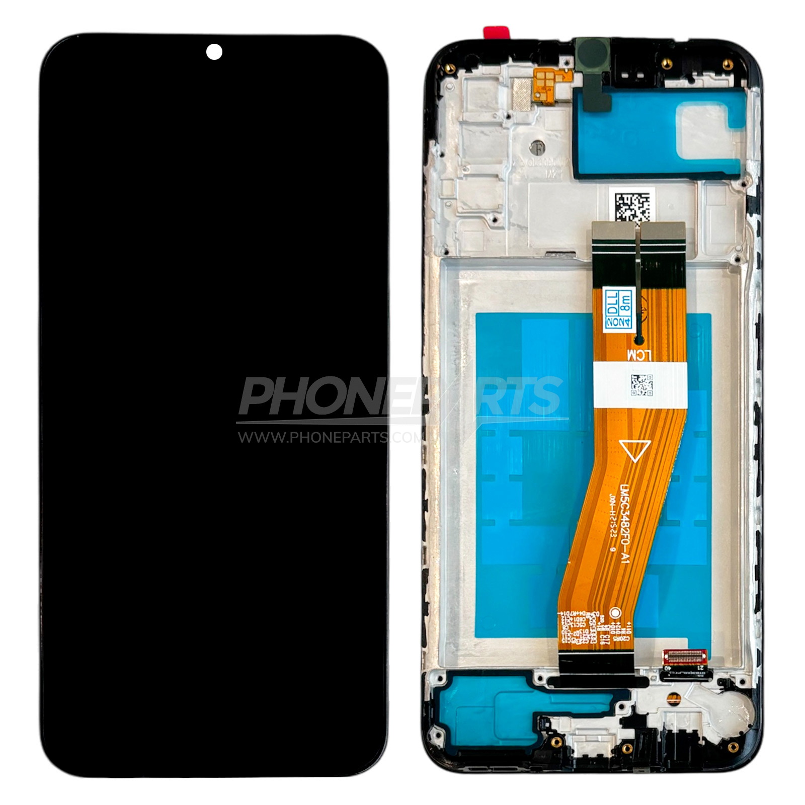 Display touch & frame Samsung A02S (SM-A025F) premium quality - Phoneparts