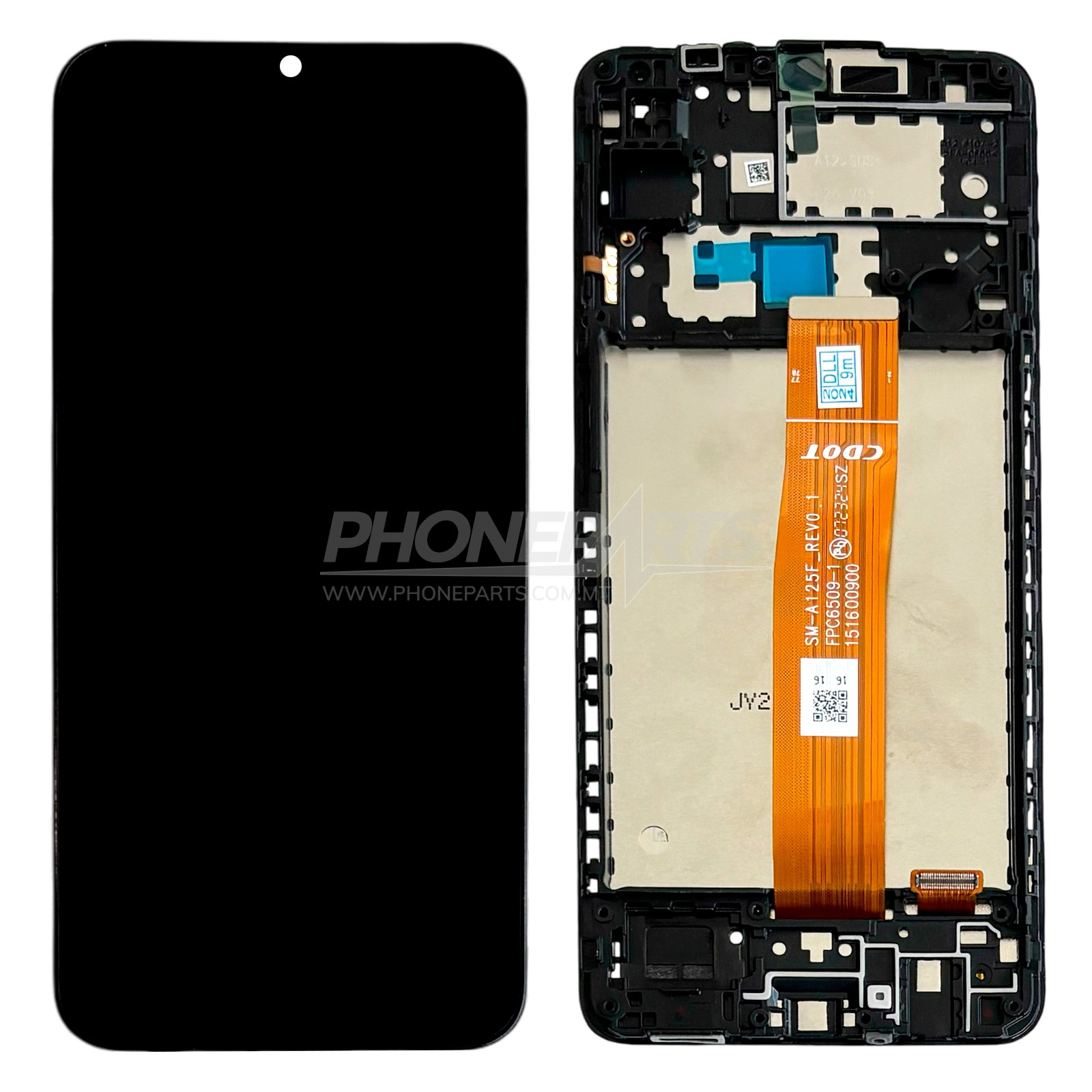 Display touch & frame Samsung A12 (SM-A125) premium quality - Phoneparts