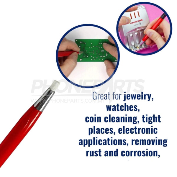 FIBERGLASS BRUSH FOR CLEANING AND REMOVING OXIDE - Phoneparts