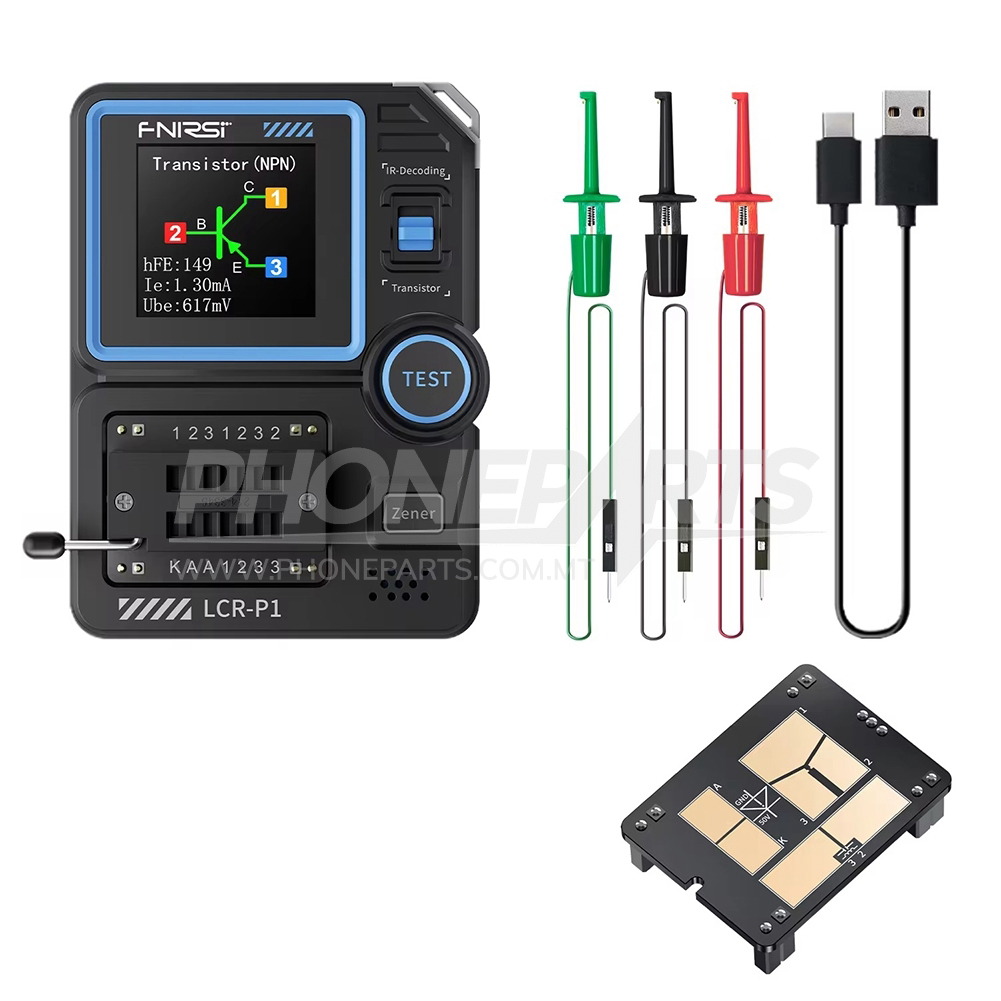 FNIRSI LCR-P1 Multifunction Transistor Tester Triode Capacitance ...