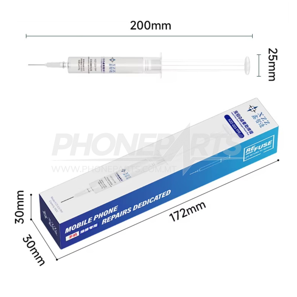 XZZ 223 Zero-Halogen Lead-free Solder Paste Flux Paste No-clean High ...