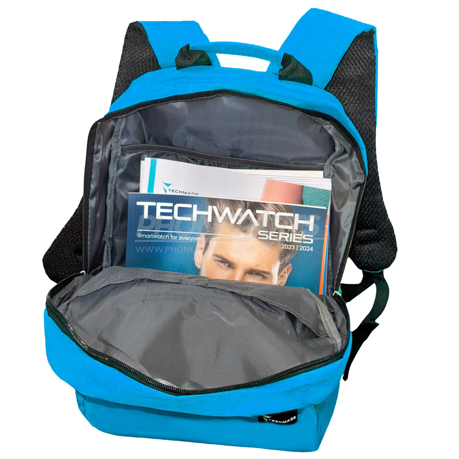 Techmade backpack professional style (TM-8104-BL) blue - Phoneparts