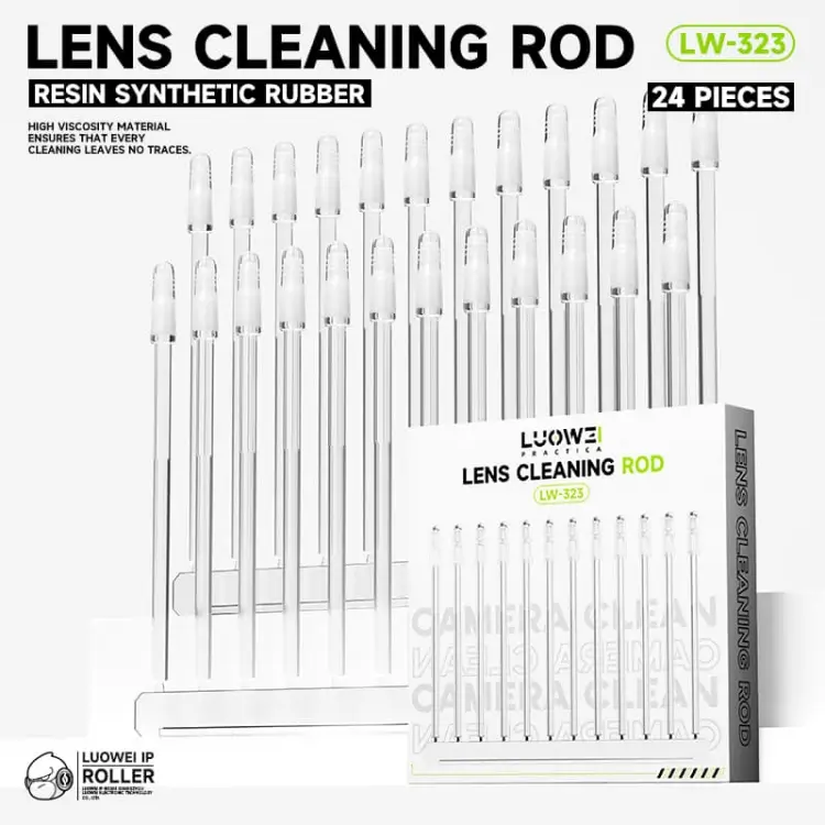 LUOWEI LW-323 LENS CLEANING ROD (24PCS) - Phoneparts