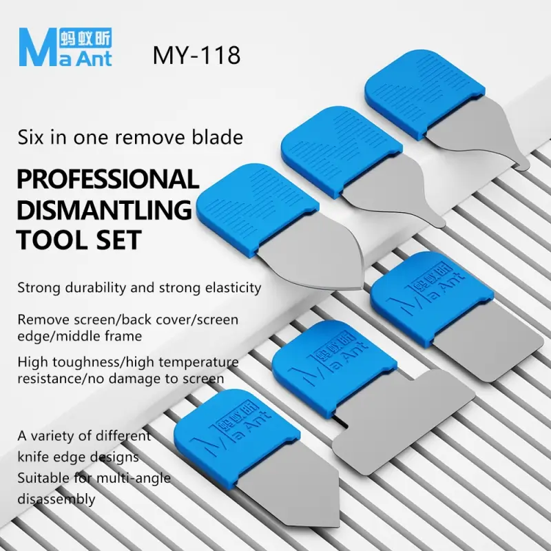 MaAnt MY-118 6 in 1 Professional Dismantling Tool Set - Phoneparts