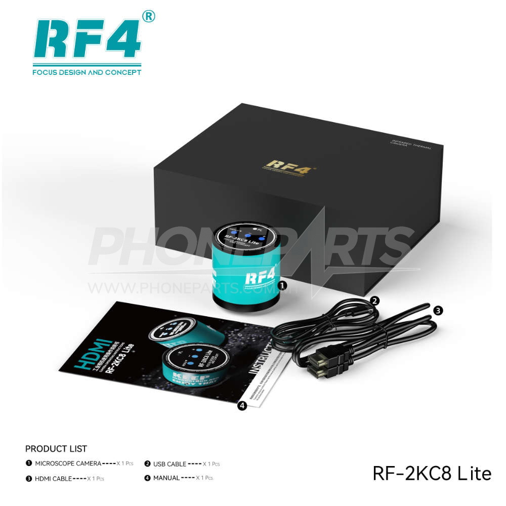 RF4 RF-2KC8 LITE MICROSCOPE CAMERA 2K-HD - Phoneparts