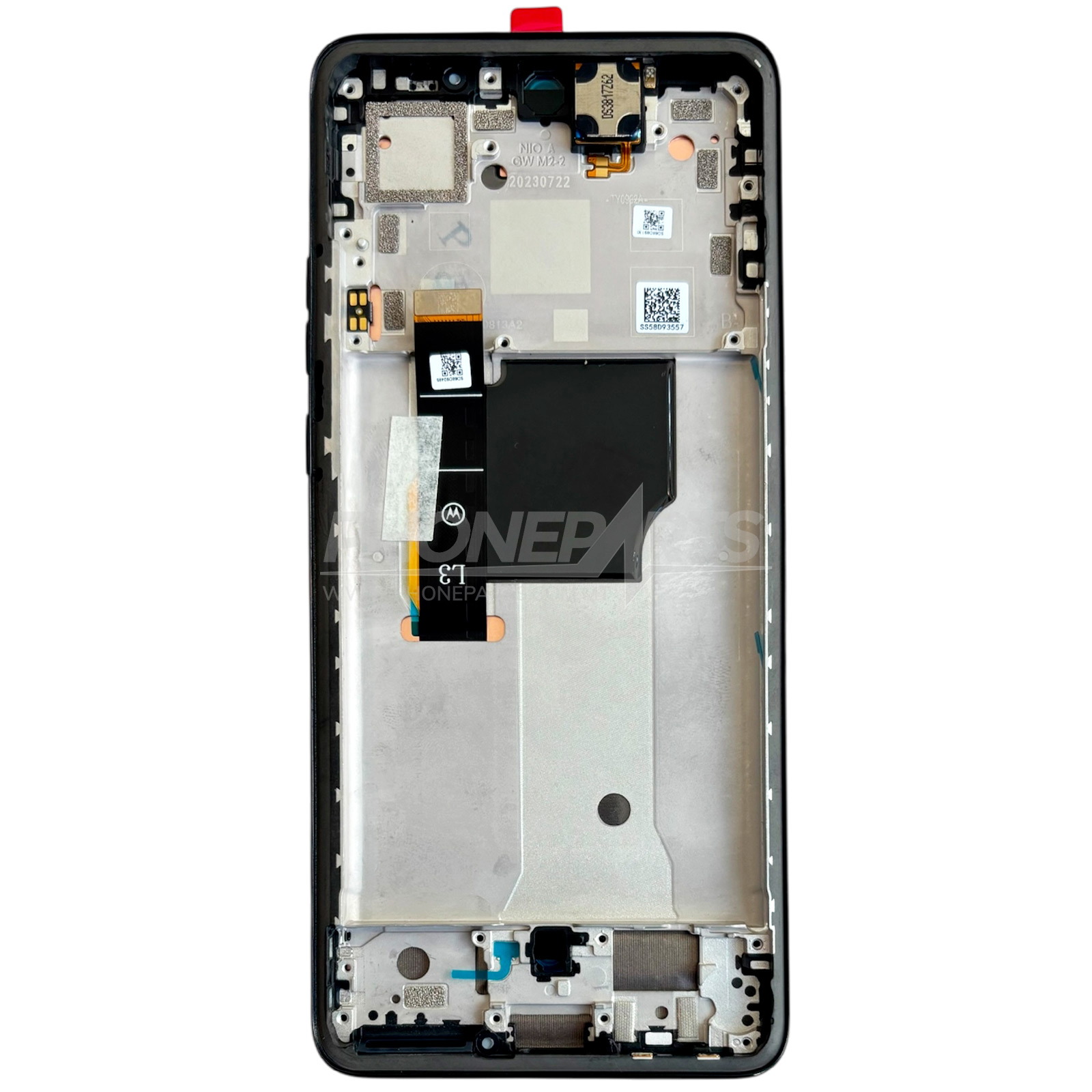 Display touch & frame Motorola Edge 40 Neo (XT2307) - Phoneparts