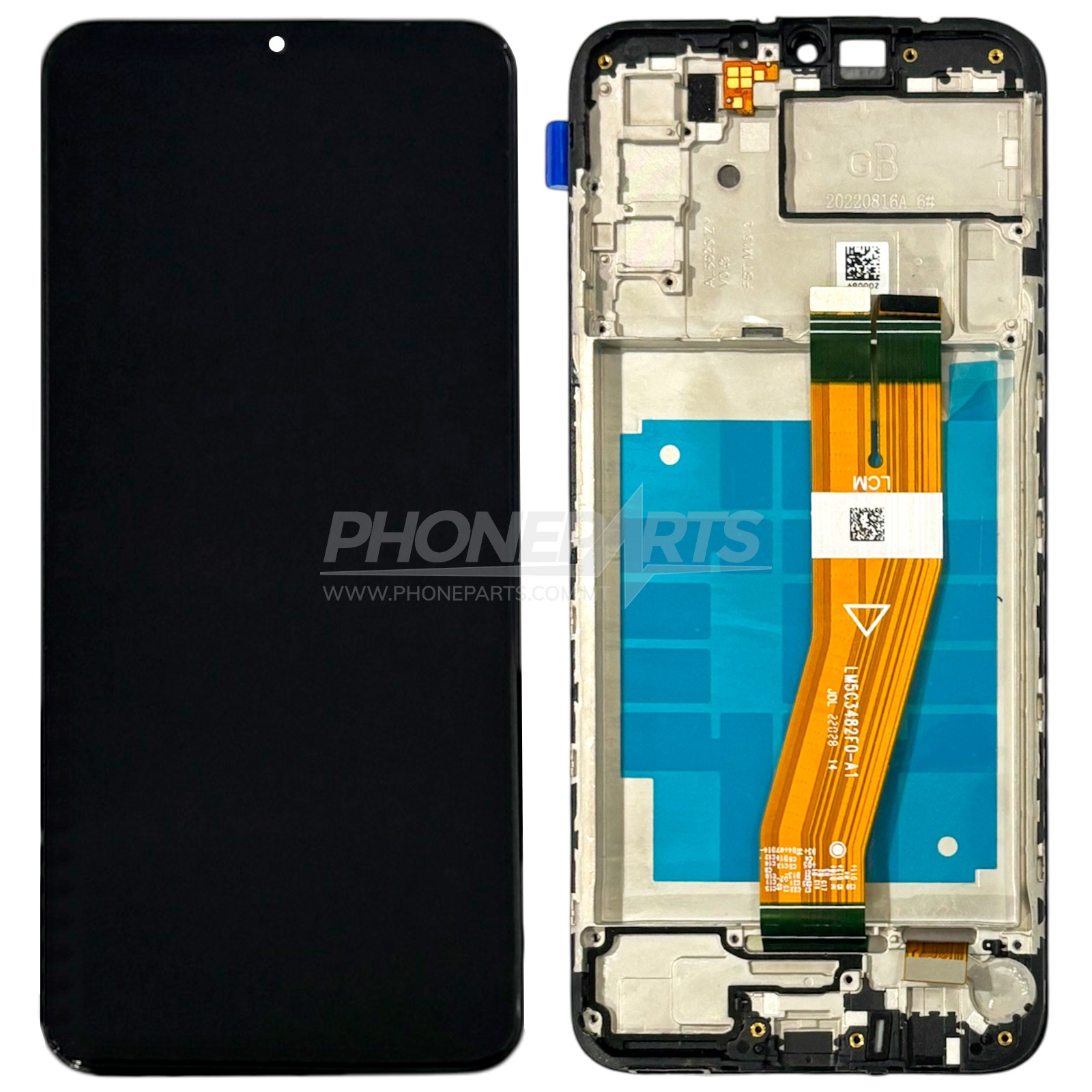 Display touch & frame Samsung A03S (SM-A037F) non EU version premium ...