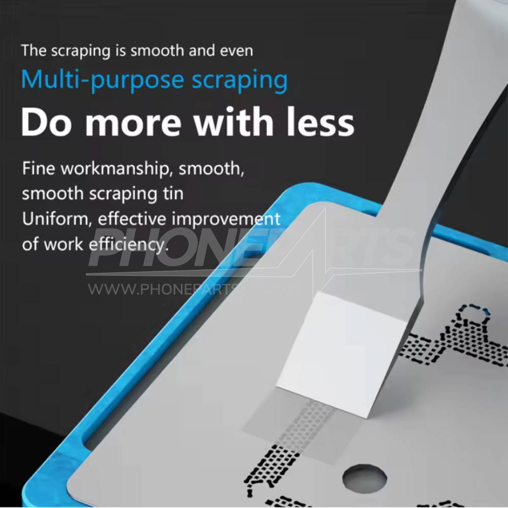 MaAnt M-068 Non-Magnetic Stainless Steel Tin Scraper – Precision Tool for Mobile Phone Repair ...