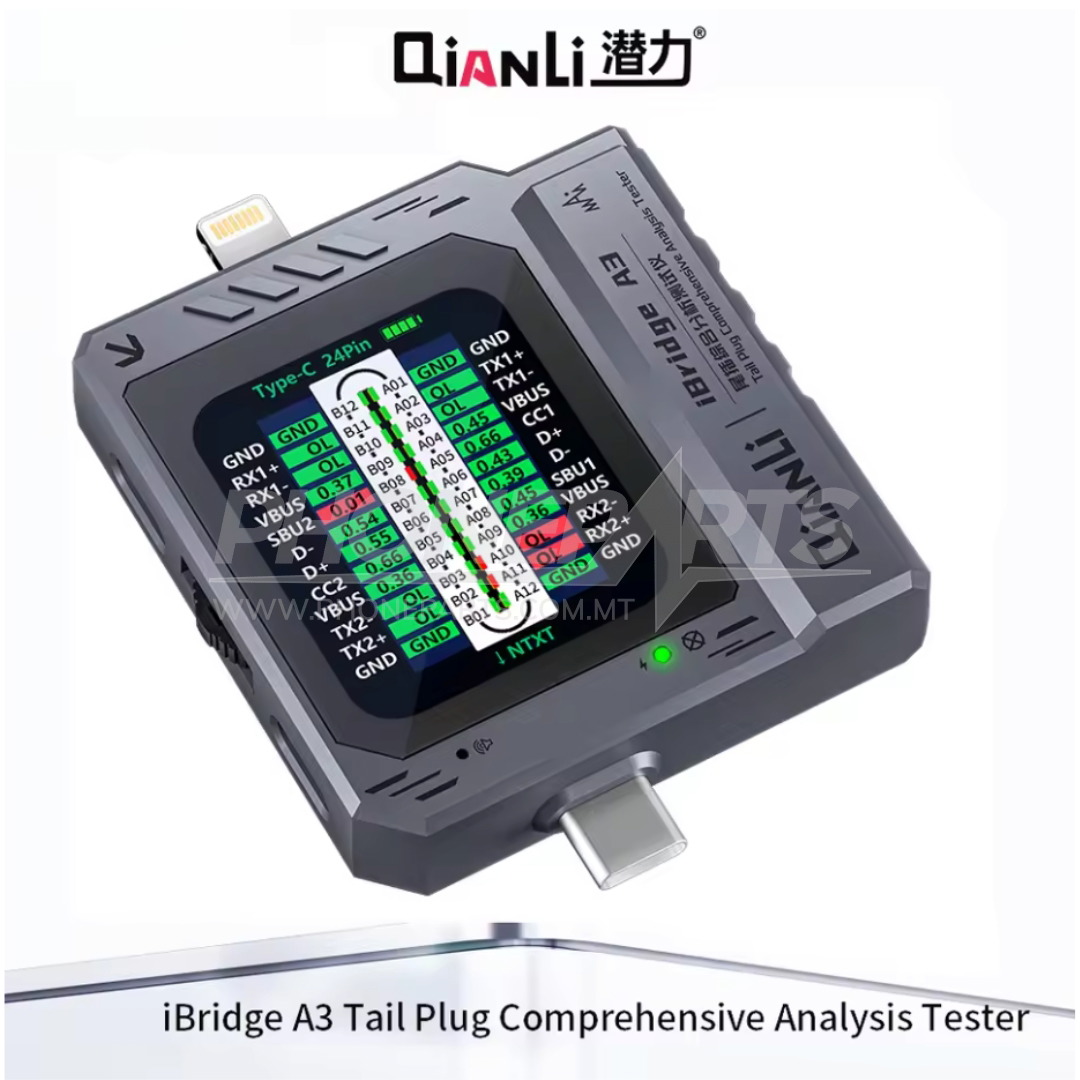 QianLi iBridge A3 Tail Plug Analyzer – Advanced Motherboard Testing ...