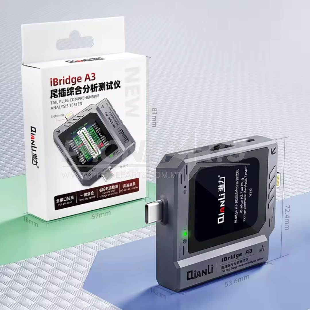QianLi iBridge A3 Tail Plug Analyzer – Advanced Motherboard Testing ...
