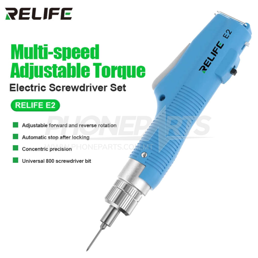 RELIFE E2 Professional Electric Screwdriver – Adjustable Torque & Multi ...