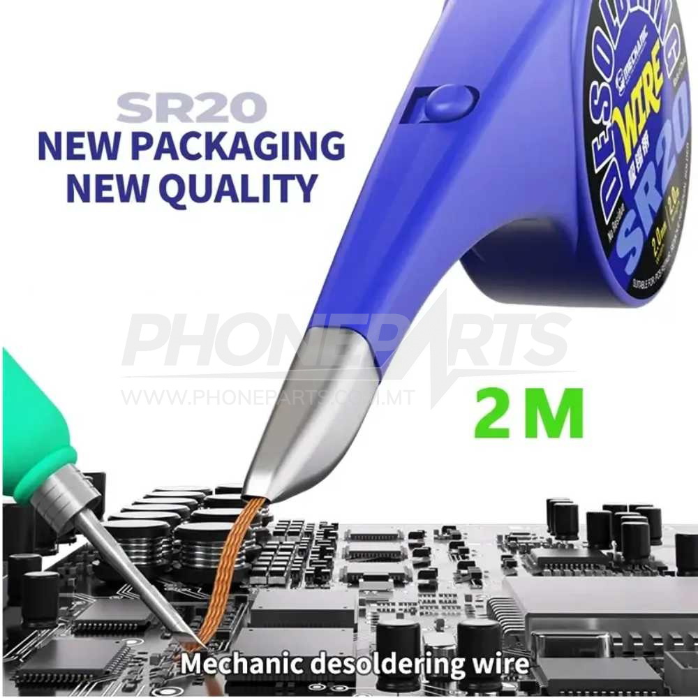 Mechanic SR20 2M High-Temperature Resistant Desoldering Wick - Phoneparts