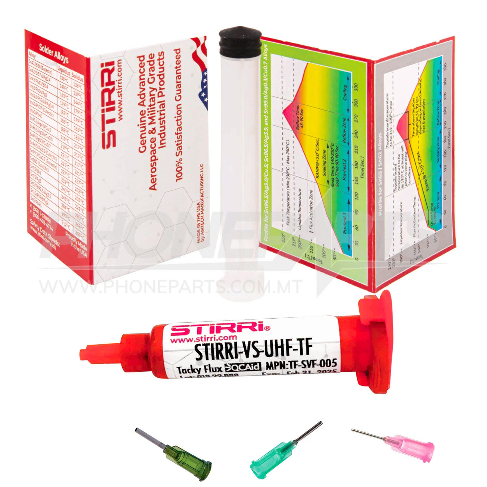 Stirri VS-UHF-TF universal halogen-free no-clean rosin-based soldering ...