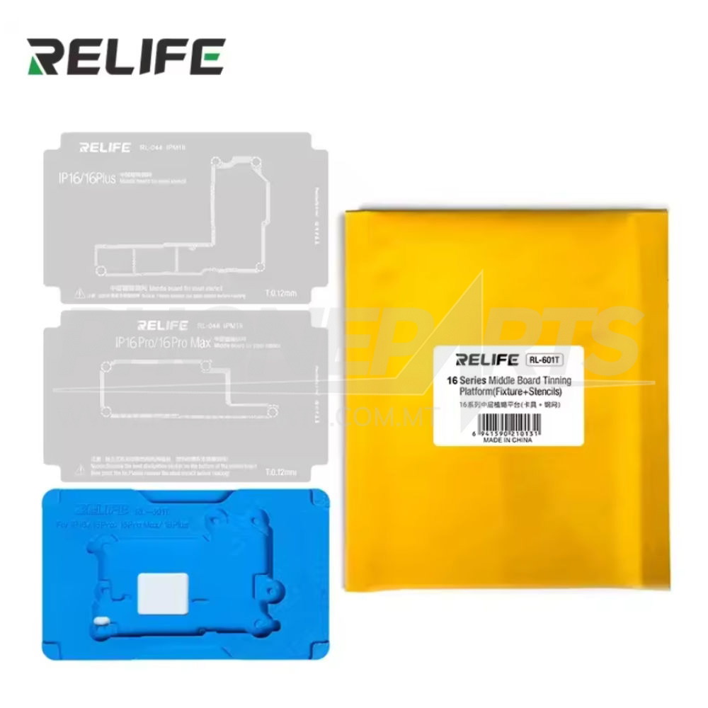 RELIFE RL-601T IPHONE 16 SERIES MOTHERBOARD MIDDLE LAYER REPAIR SET ...