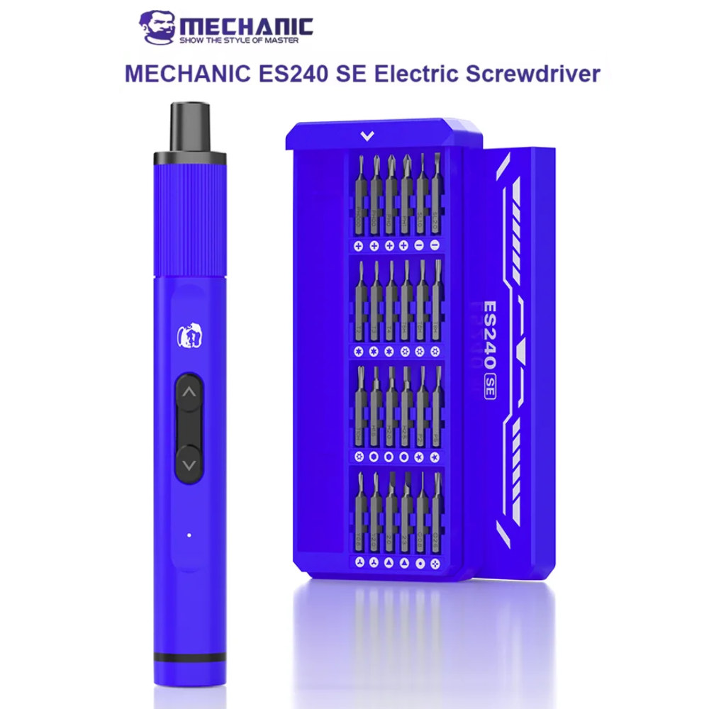 MECHANIC ES240 SE Electric Precision Screwdriver – 24-in-1 Set for ...