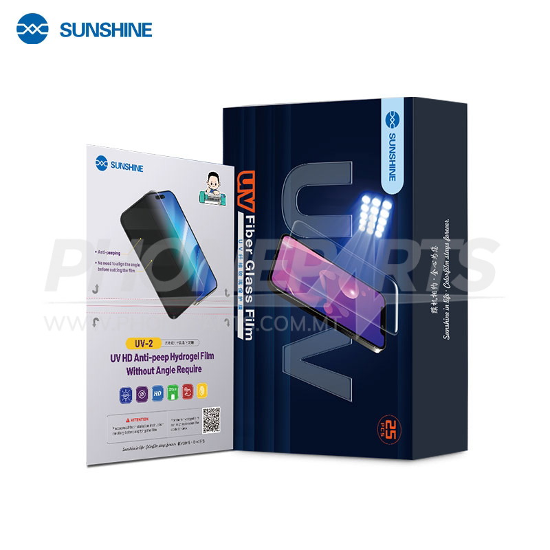 SUNSHINE NEW UV-2 HD Anti-peep Privacy Hydrogel Film Without Angle ...
