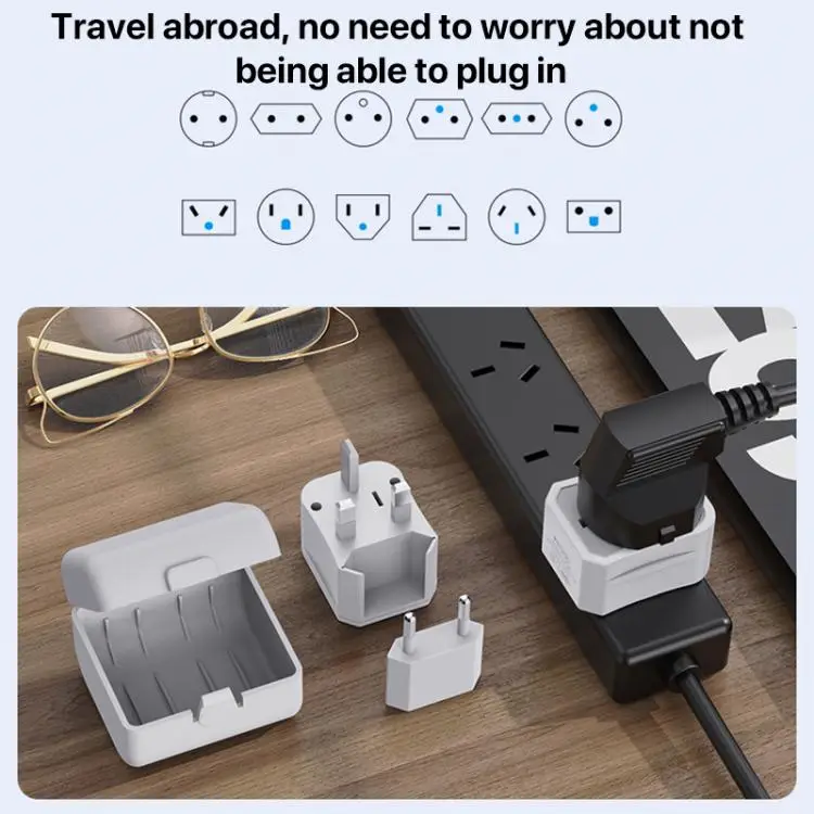 Yesido MC25 | 750W Universal Travel Plug Adapter Kit - Phoneparts