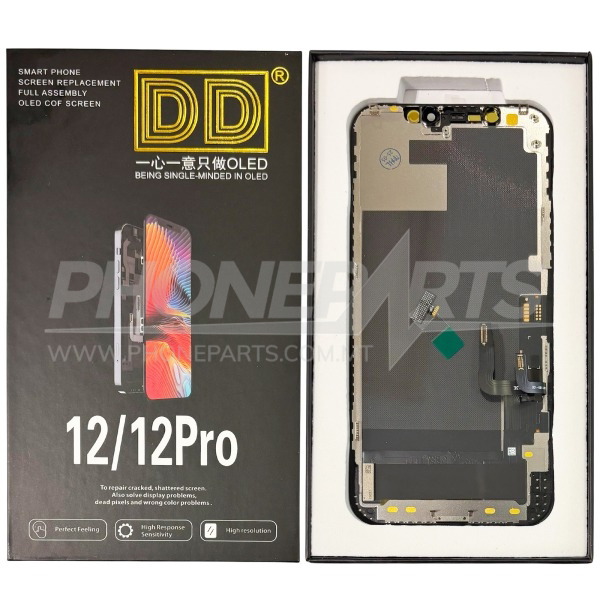DD Display iPhone 12/12 Pro (hard oled) without IC - Phoneparts