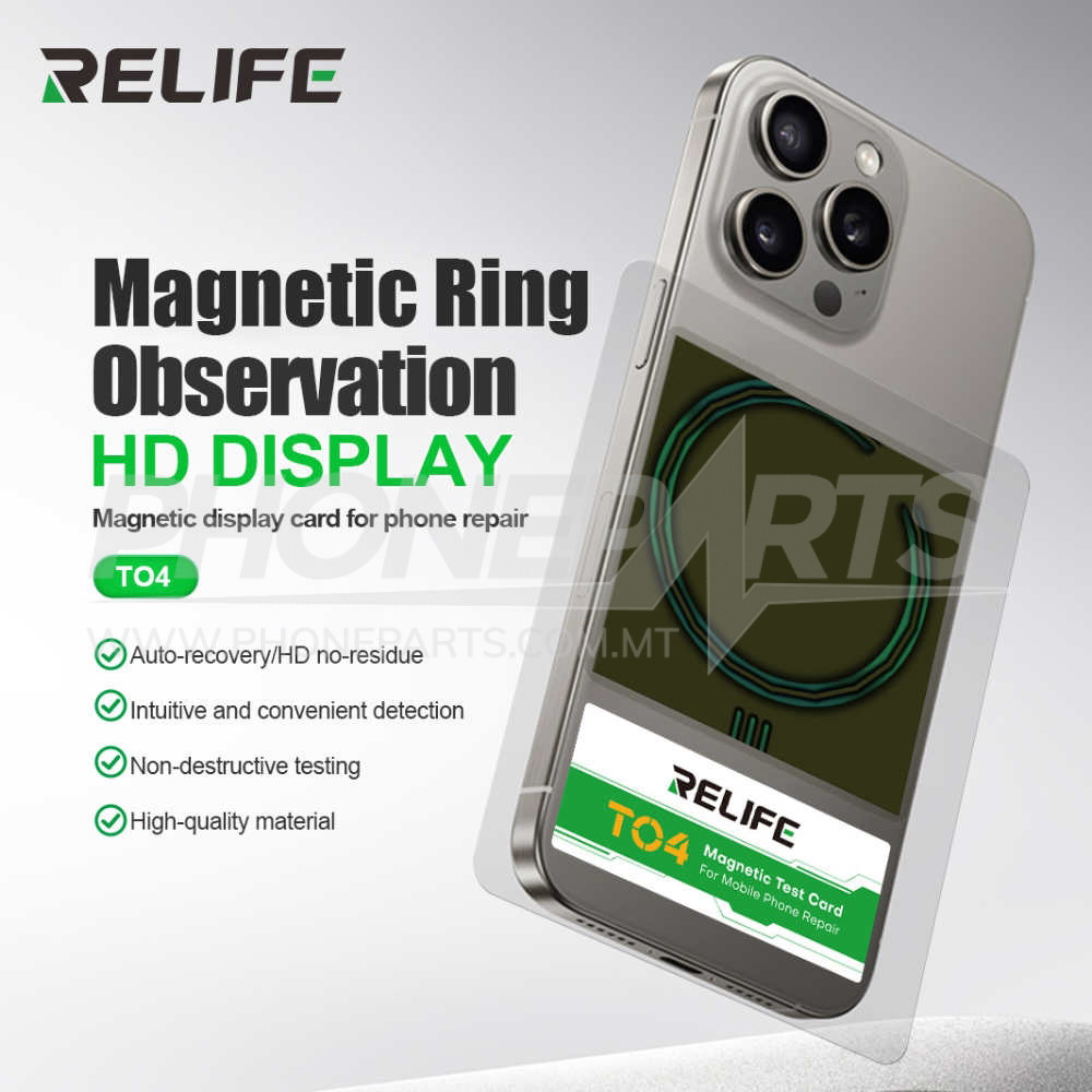Relife TO4 Magnetic Test Card – Non-Destructive Wireless Charging ...